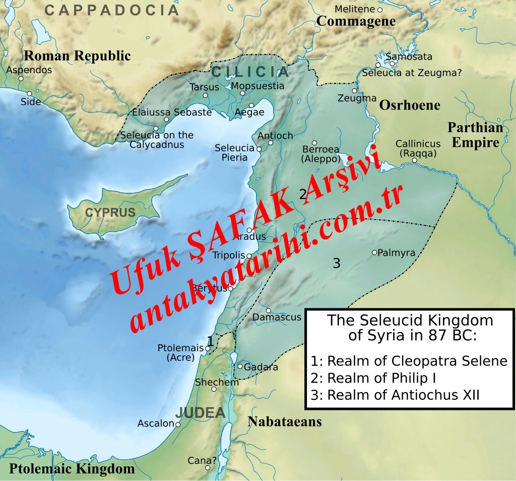 Seleucus İmparatorluğu Haritaları - Antakya Tarihi, Kadim Kent Antakya ...